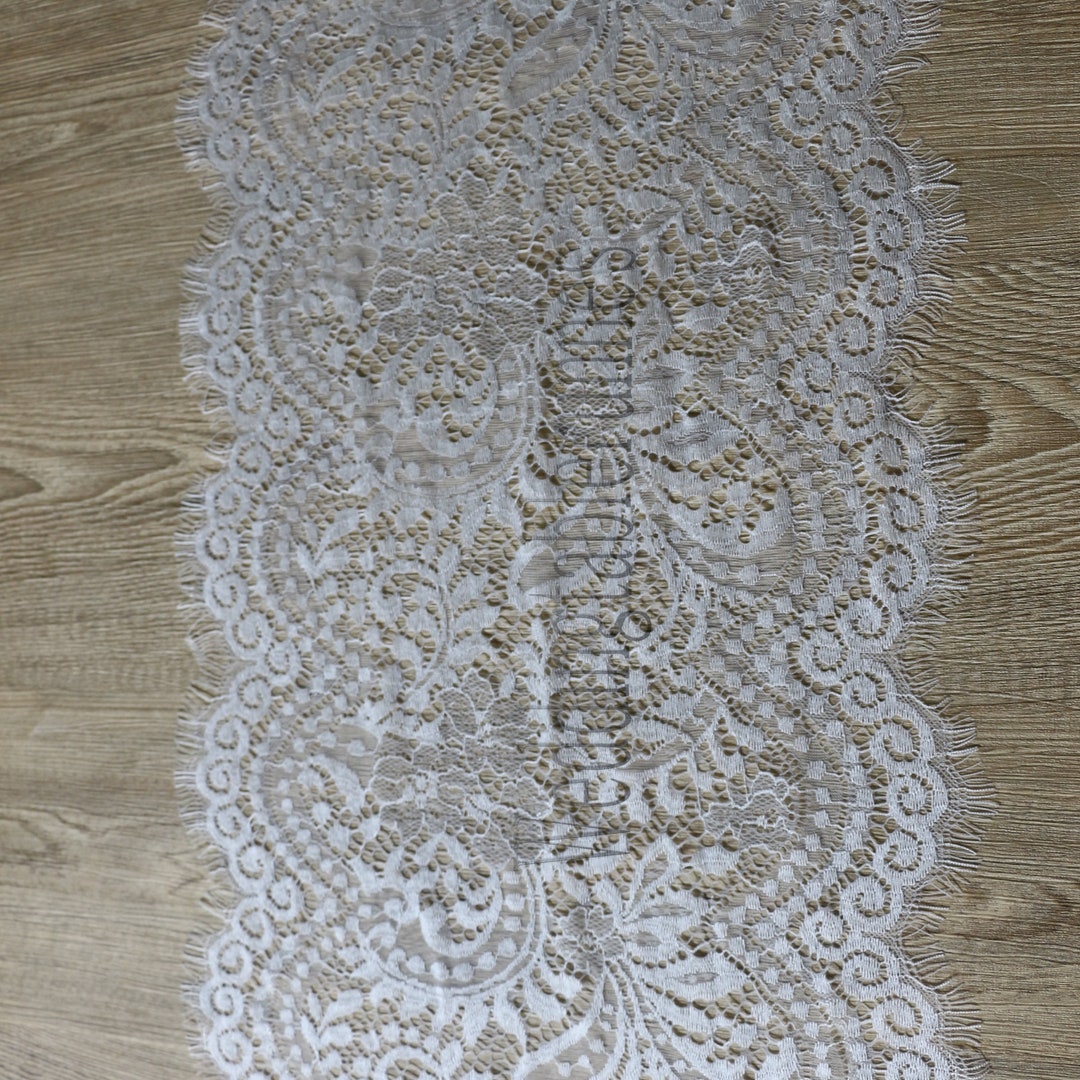 Ivory Lace Table Runner Ivory Wedding Table Runner 13"/33cm Wide 6ft ...