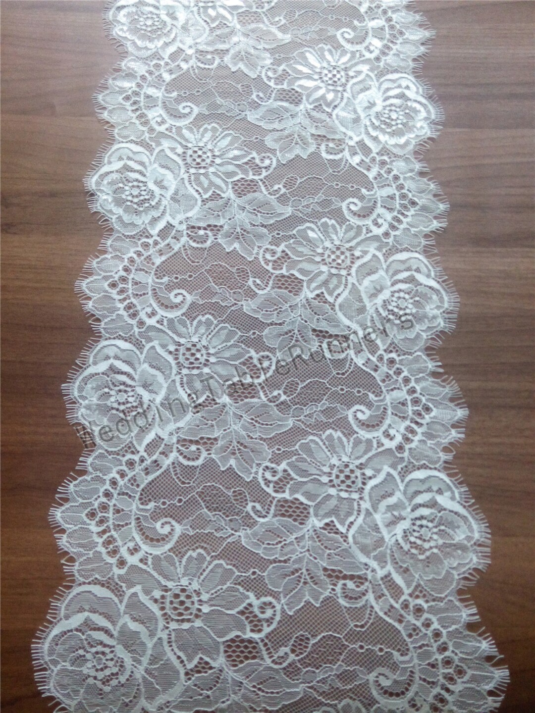 Lace Table Runner 10" White Table Runners Wwedding Table Runners ...