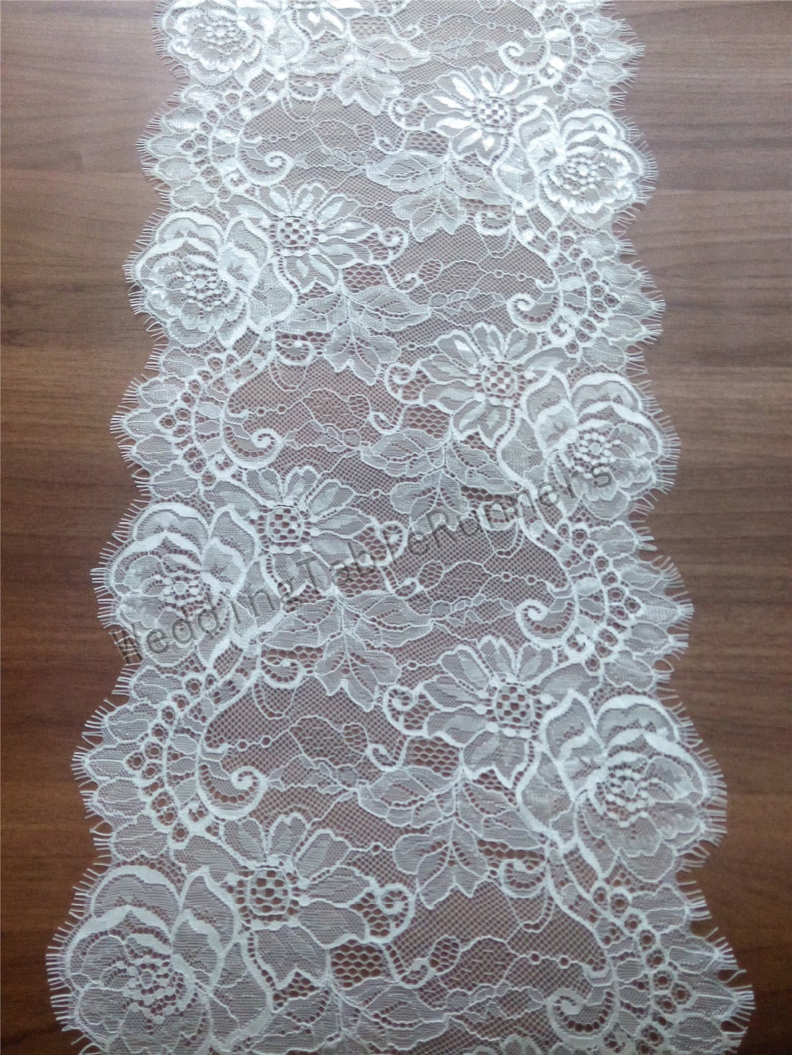 Lace Table Runner 10 White Table Runners Wwedding Table - Etsy
