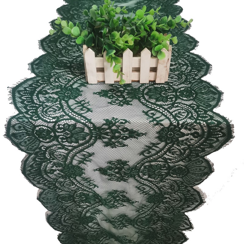 Table Runner Green - Etsy