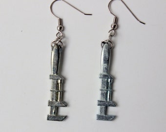 Clue Dagger Token Earrings | Etsy