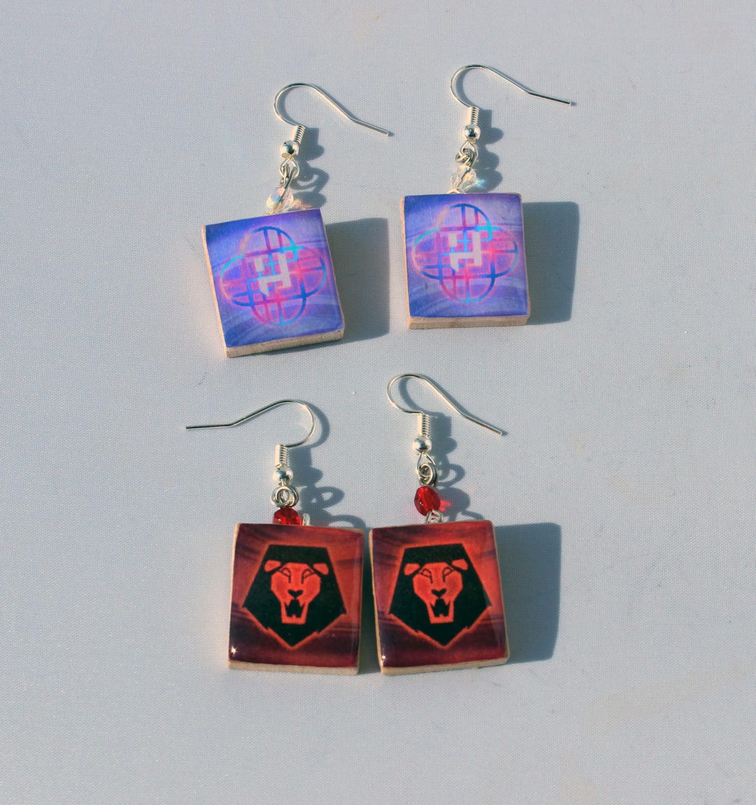 Huntrix and Saja Boys Scrabble Tile Dangle Earrings - Kpop Demon ...