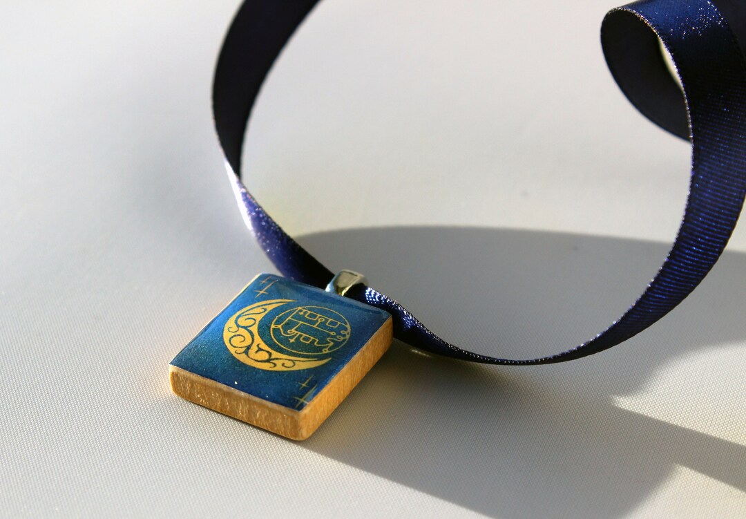 Stolas' Grimoire Scrabble Tile Ribbon Choker - Etsy