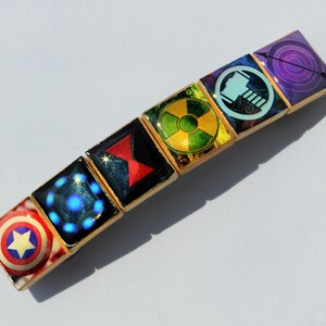 Avengers Inspired Scrabble Tile Hair Barrette Marvel Inspired - Etsy