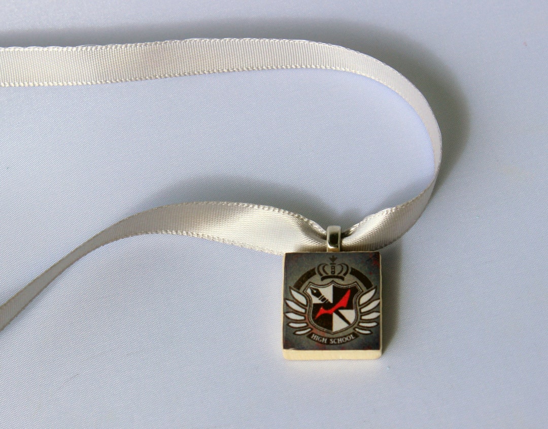 Hope's Peak Academy Scrabble Tile Ribbon Choker - Dangonrompa Inspired ...