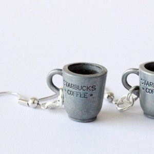 Monopoly Token Starbucks Coffee Mug Earrings Special Edition Tokens - Etsy