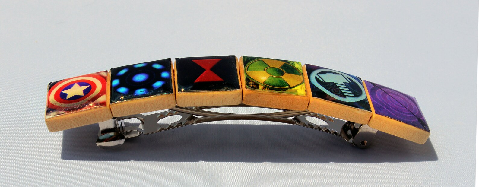 Avengers Inspired Scrabble Tile Hair Barrette Marvel | Etsy