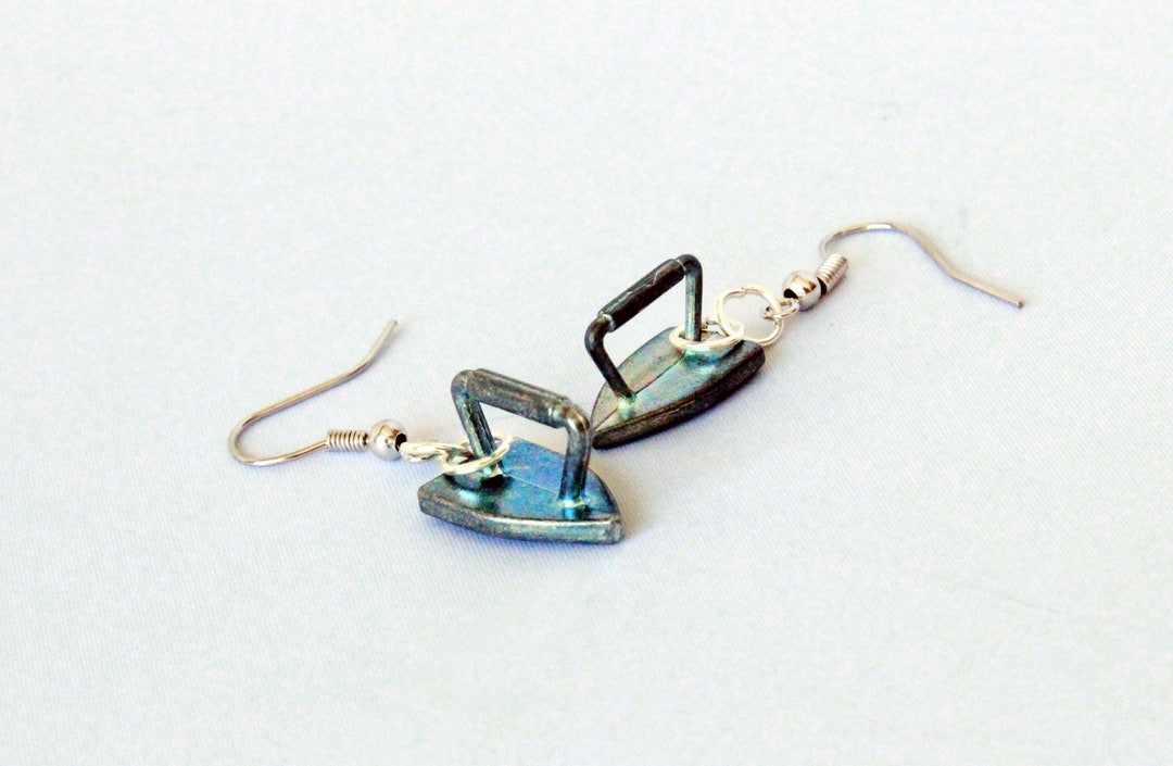 Monopoly Iron Token Earrings - Etsy