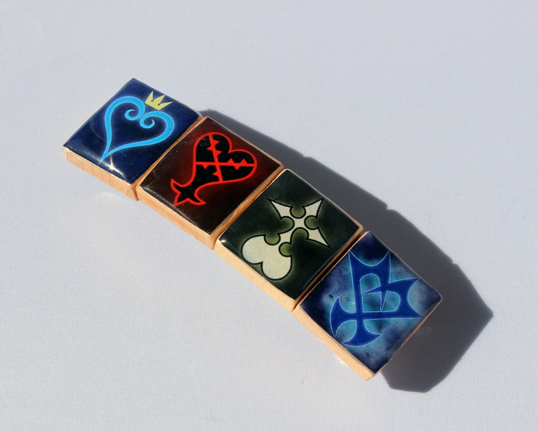 Kingdom Hearts Scrabble Tile Hair Barrette - Etsy