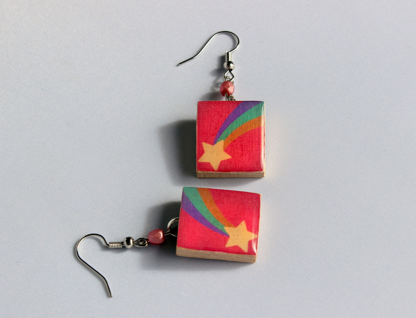 Mabel Pines Scrabble Tile Dangle Earrings - Gravity Falls Inspired - Etsy