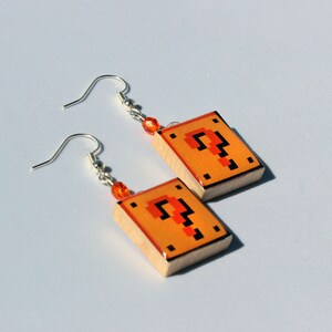 Question Block Scrabble Tile Dangle Earrings - Etsy