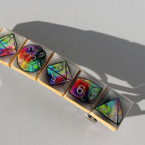 Polyhedral Dice Scrabble Tile Hair Barrette - Etsy