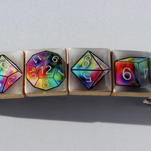 Polyhedral Dice Scrabble Tile Hair Barrette - Etsy