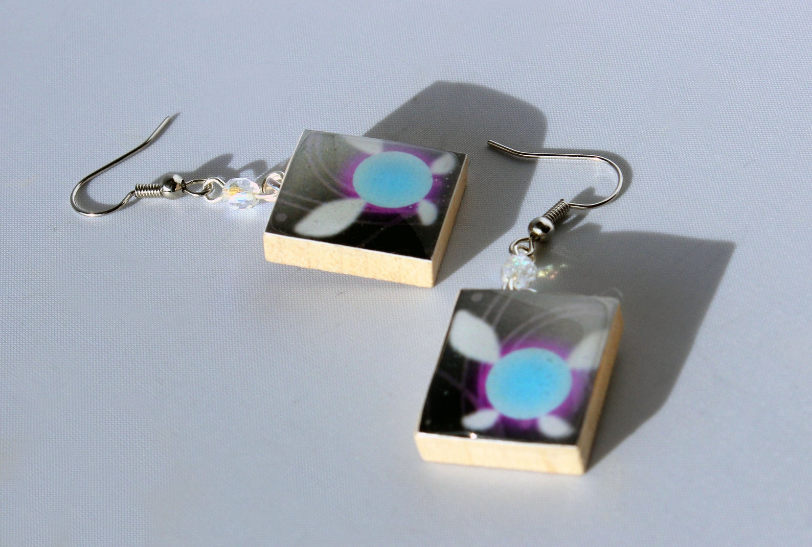 Navi Inspired Scrabble Tile Dangle Scrabble Tile Earrings - Etsy