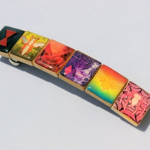 Marvel Heroines Scrabble Tile Hair Barrette - Etsy