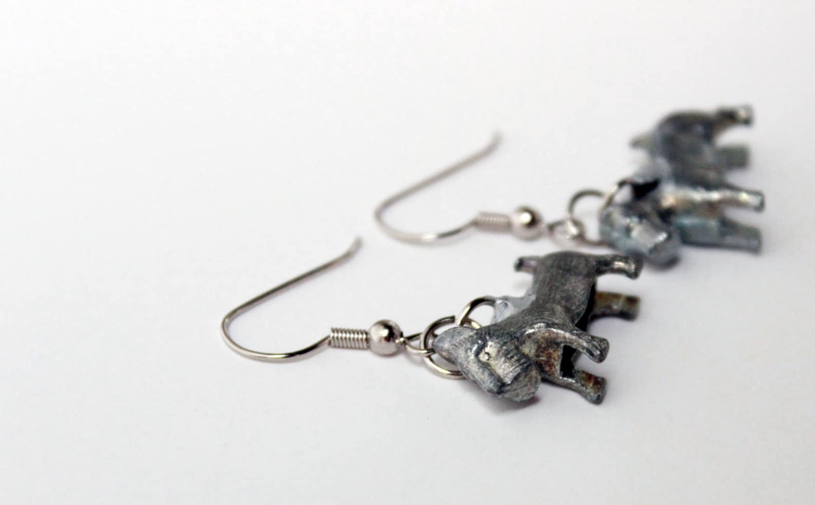 Monopoly Dog Token Earrings - Etsy