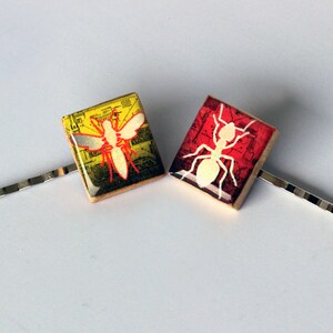 Ant-man and Wasp Inspired Scrabble Tile Bobby Pins - Marvel Inspired - Etsy