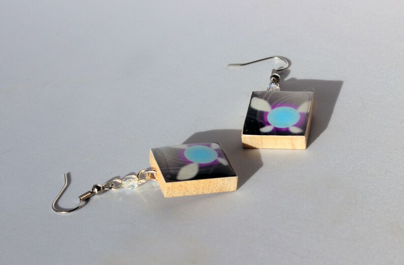 Navi Inspired Scrabble Tile Dangle Scrabble Tile Earrings - Etsy