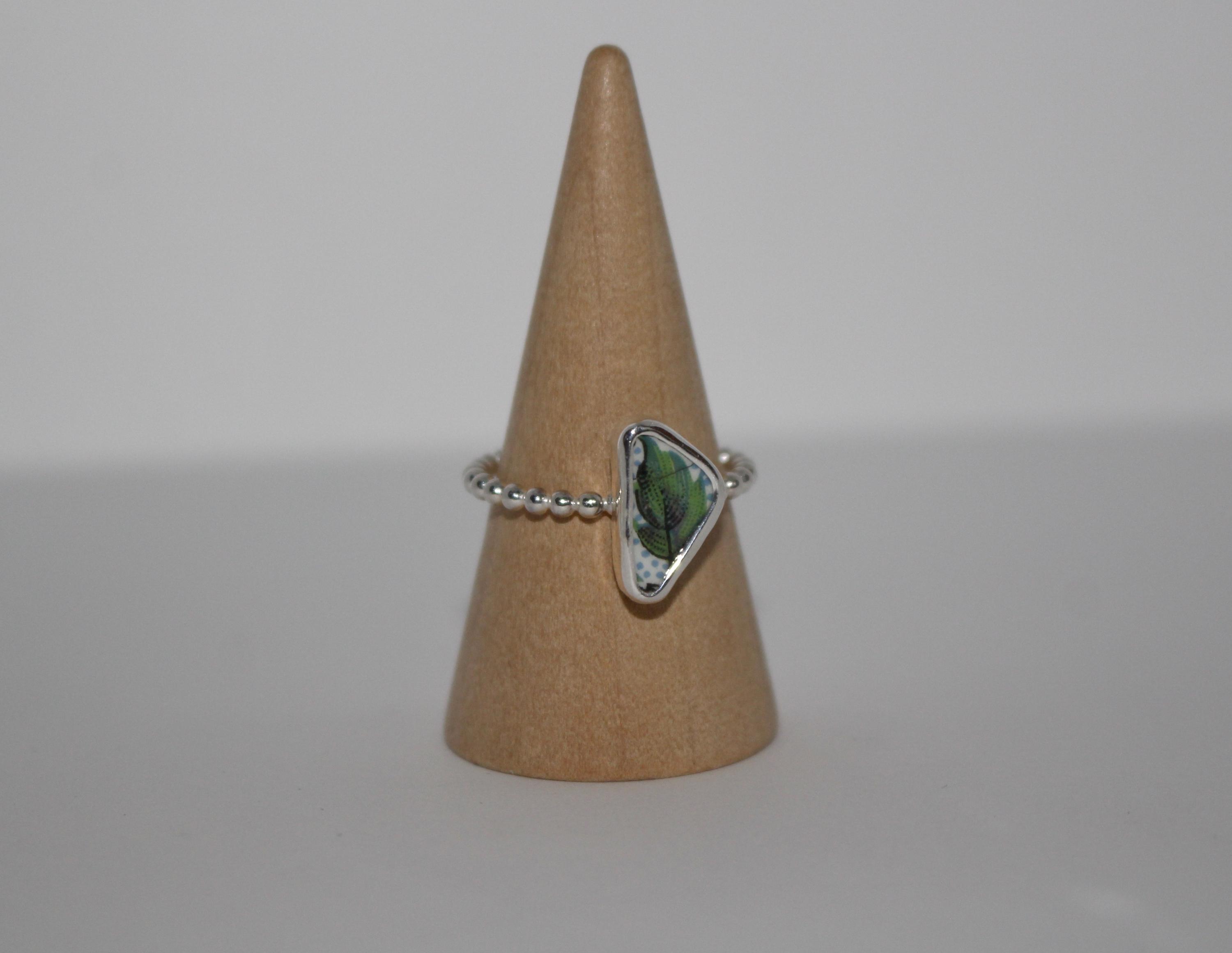 Sterling Silver Recycled Pottery Rings - Etsy
