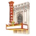 Chicago Theatre Watercolor Print | Landmark Architecture Art - Etsy