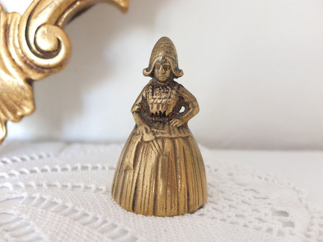 Bell Table Bell Small Bell Brass Bell Brass Woman - Etsy