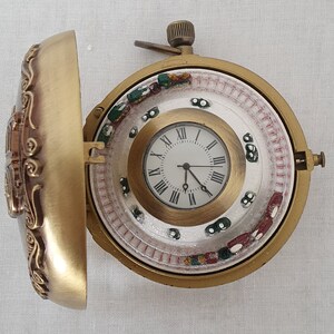 Clock With Temp Knife Kitchen Clock Wall Clock Diehl Dilectron Vintage ...