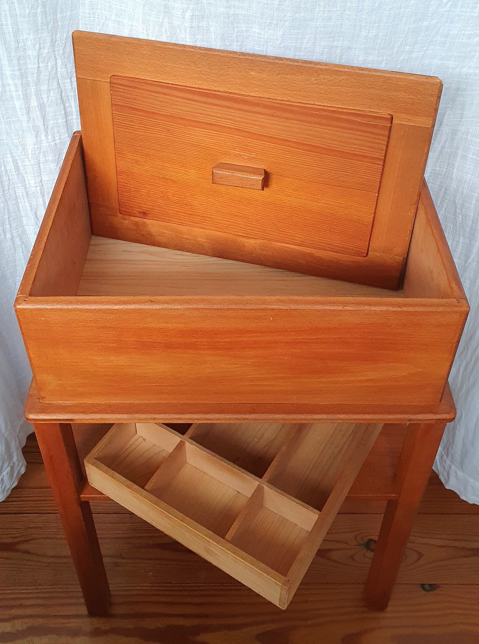 Sewing Box Sewing Box Wooden Sewing Box Sewing Cabinet Table Jewelry ...
