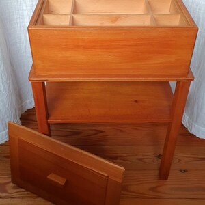 Sewing Box Sewing Box Wooden Sewing Box Sewing Cabinet Table Jewelry ...