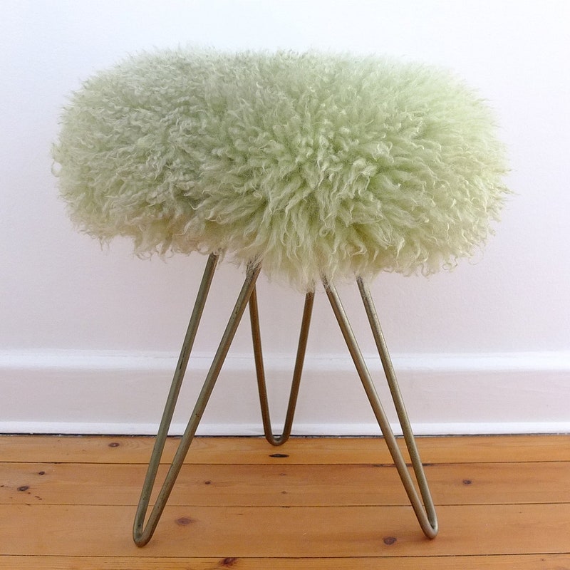 Fur Stool - Etsy