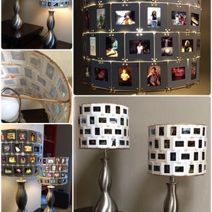 Custom Order: Handcrafted 35mm Slide Lamp Shade - Etsy