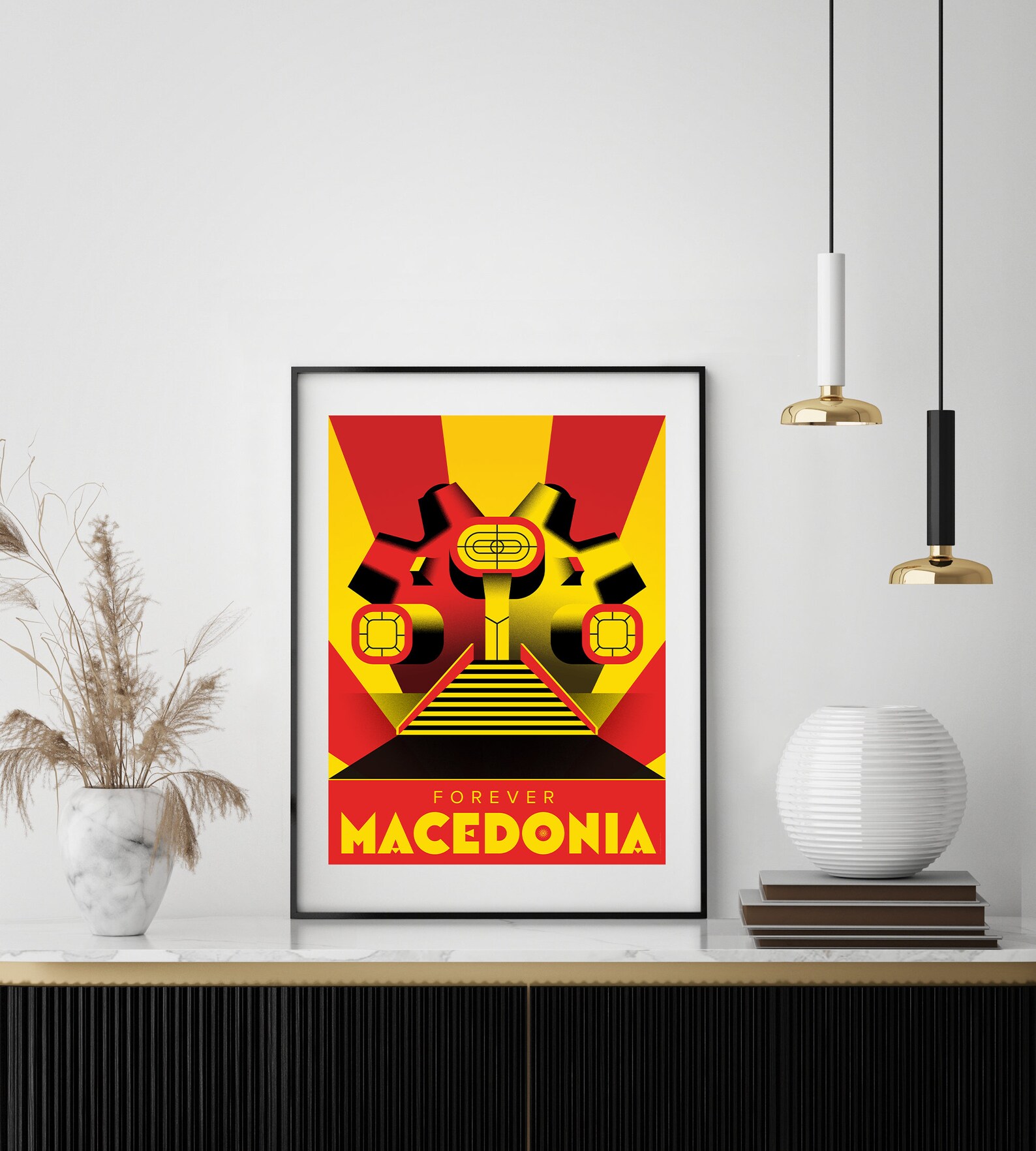 Macedonia Poster Print Design for the Home & Office, Travel Poster ...