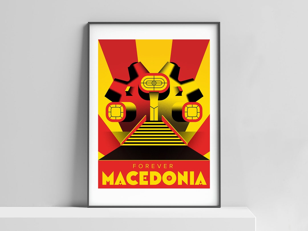 Macedonia Poster Print Design for the Home & Office, Travel Poster ...