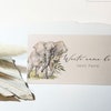 Jungle Animals Table Number Cards, Online Editable Table Number ...