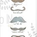 Moustache Print, 8x10 Moustache Printable, Wall Decor Mustache, French ...