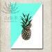 PINEAPPLE PRINTABLE - Chic Pineapple Instant Download, Pineapple Print ...