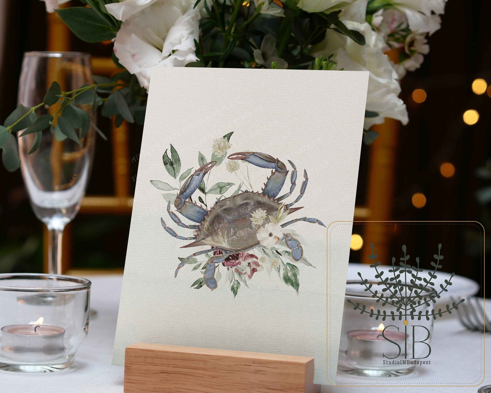 Marine Life Table Number Cards, Aquarium Wedding, Sea Life Table ...