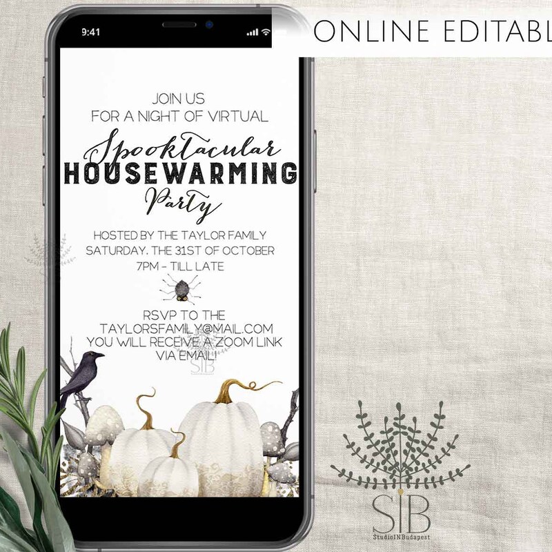 Virtual Party Invitation - Etsy