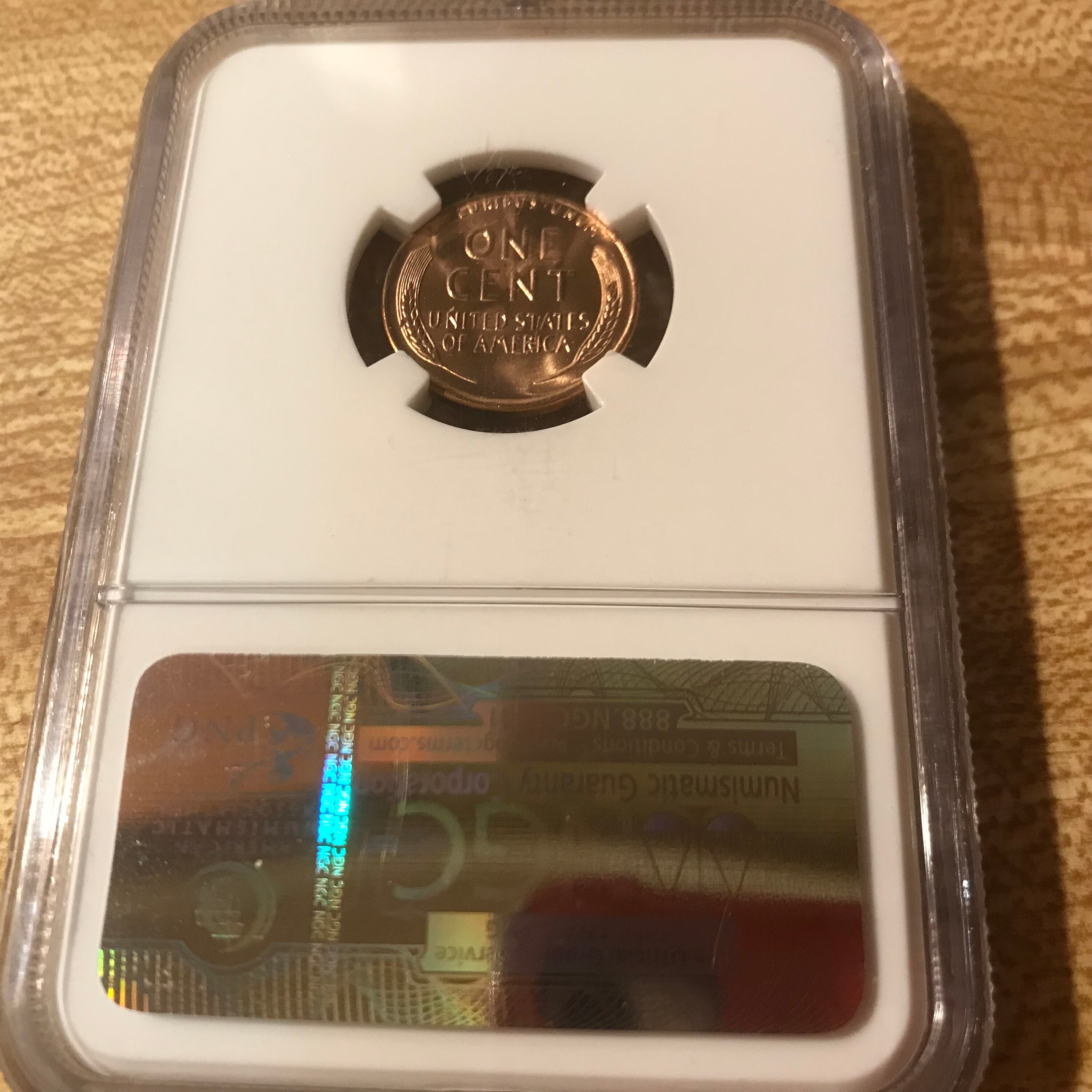 1944 P Lincoln Wheat WW2 Bronze Shell Casing Cent Penny Coin NGC MS66 ...