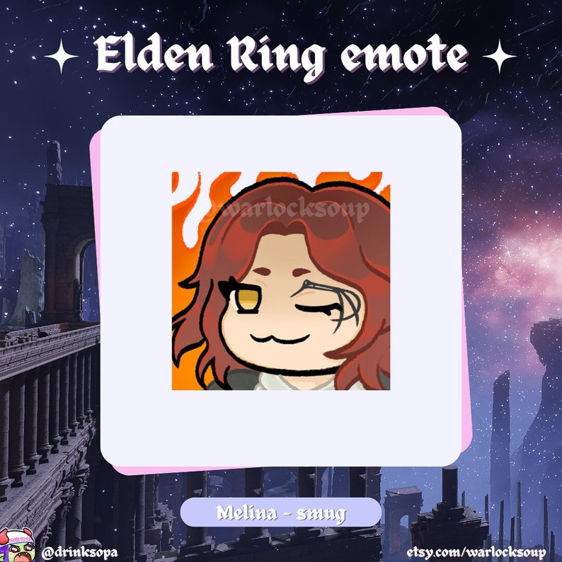 Elden Ring Melina Twitch Discord Emote - Etsy