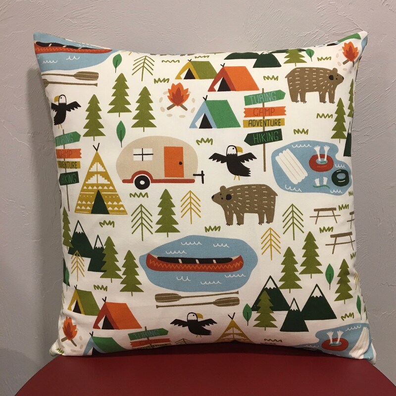 Camper Pillow - Etsy