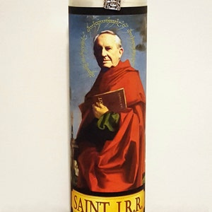 JRR Tolkien Sainted Writers Prayer Candle - Etsy