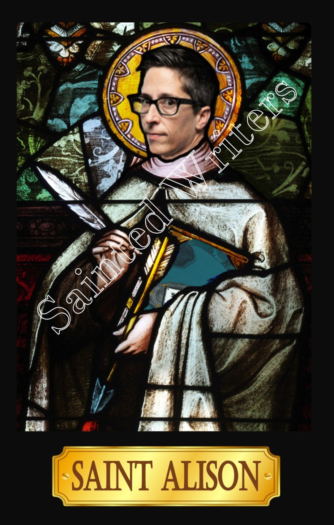 Alison Bechdel Sainted Writers Prayer Candle - Etsy