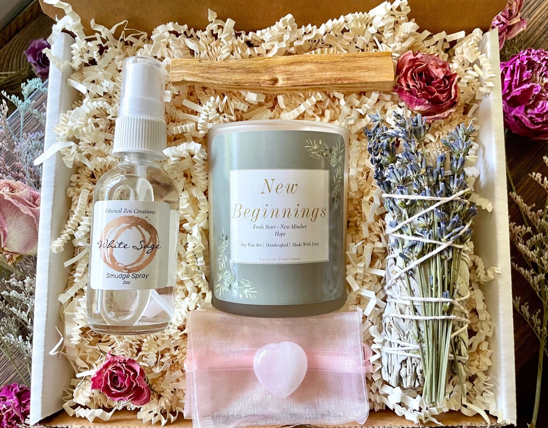 New Beginnings Cleansing Box, Care Package, New Job Gift, New Home ...
