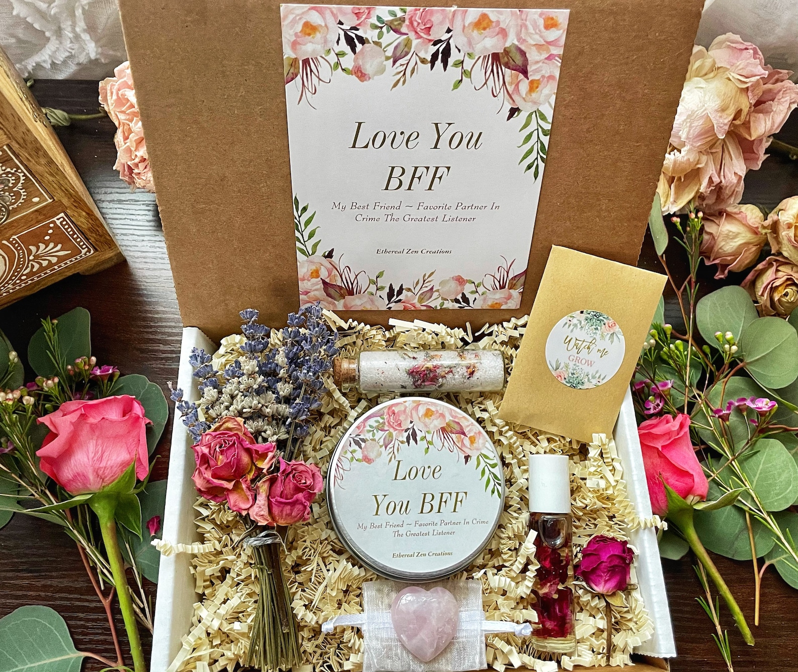 BFF Gift Set Best Friend Gift/ Valentines Day / Love Gift | Etsy