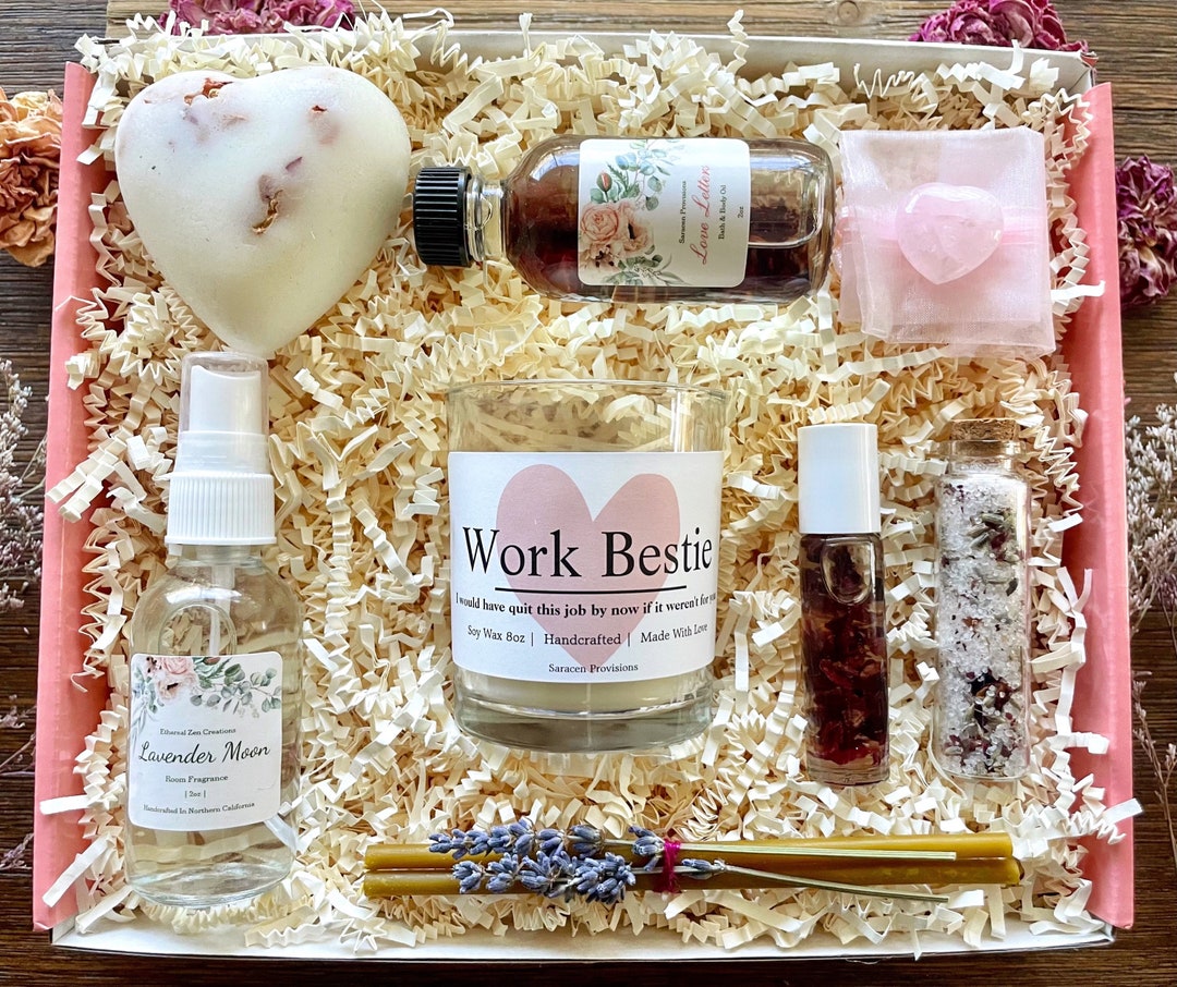 WORK BESTIE - Care Package, Encouragement Gift, Coworker Holiday ...