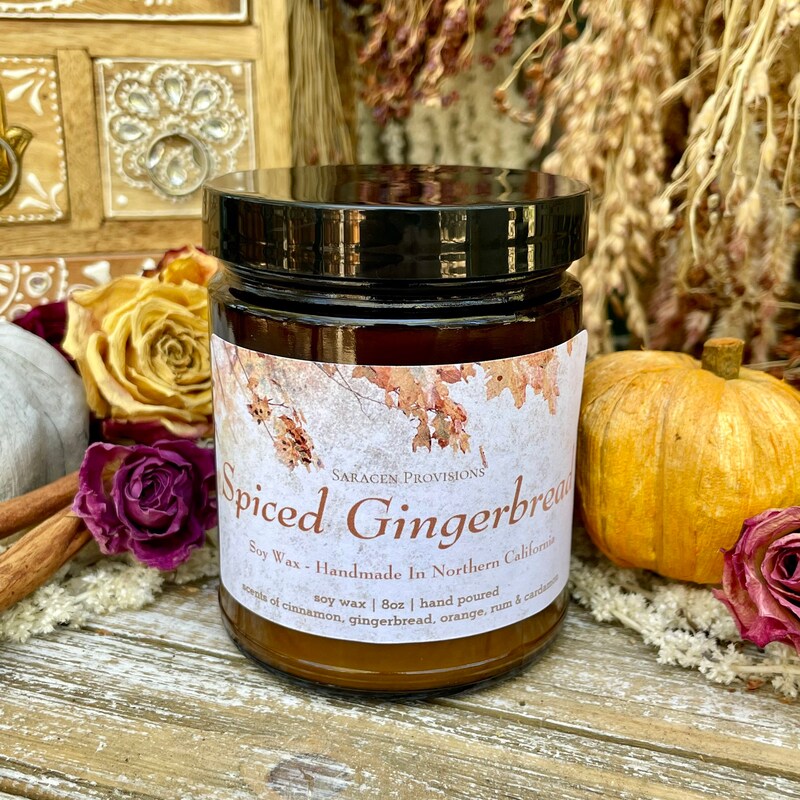 Gingerbread Candles - Etsy