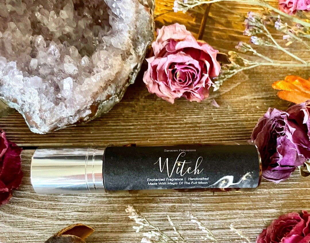 Witch Botanical & Crystal Roll-on Oil - Infused With Clear Quartz and ...