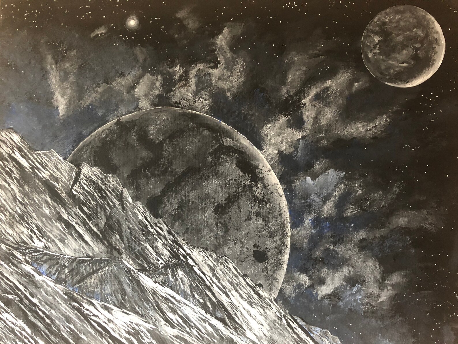 Spacescape....outer Space, Sci-fi, ET, Star Wars, Deep Space, Planet - Etsy