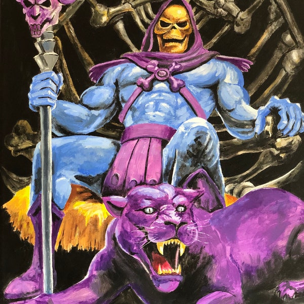 Skeletor - Etsy