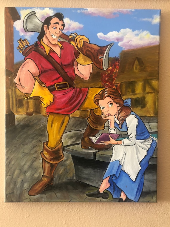 Beauty And The Beast Gaston And Belle